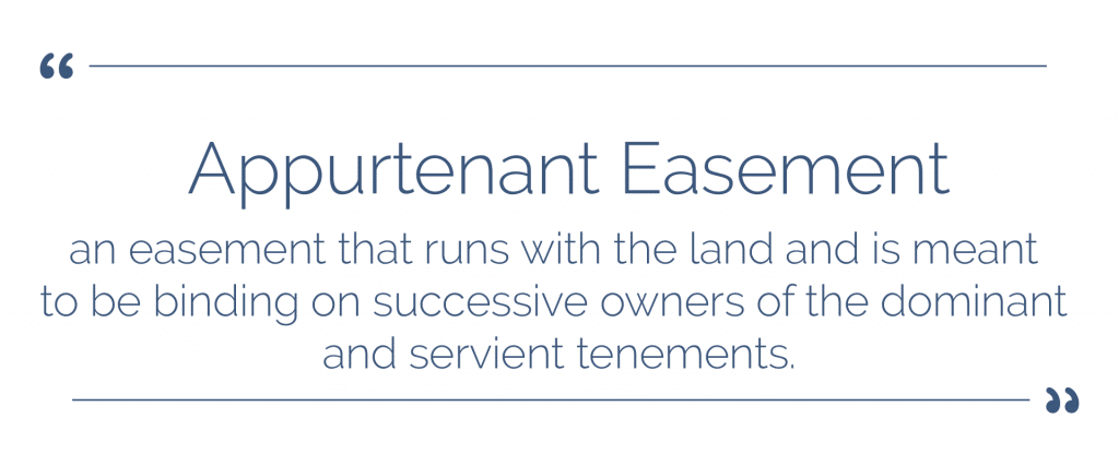 Easement Appurtenant & Easement in Gross Explained