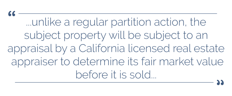 California Uniform Partition of Heirs Property Act - Schorr Law