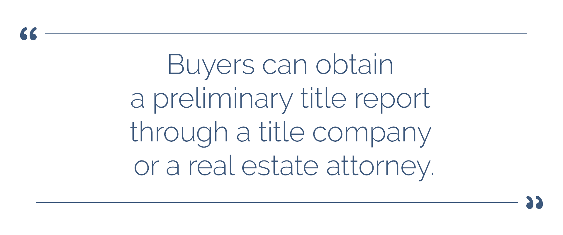 Preliminary Title Report California: Definition & Requirements
