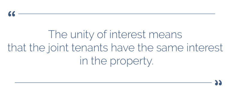 What are the Four Unities of Joint Tenancy? | Schorr Law, APC