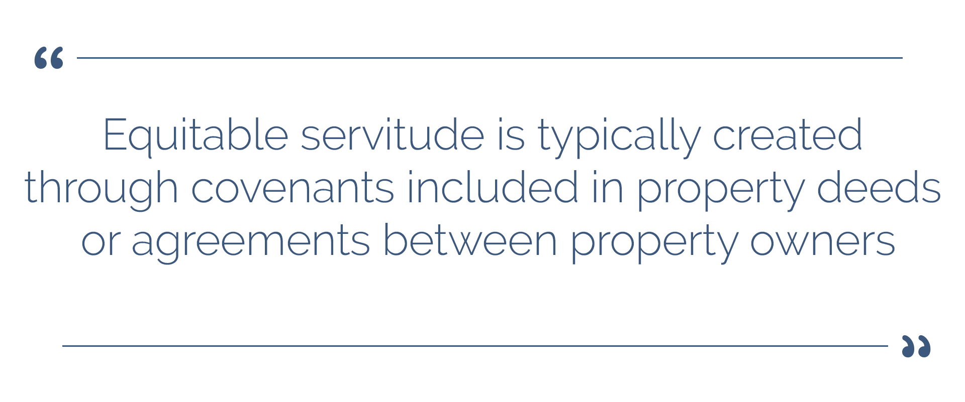 Equitable Servitude vs Covenant vs Easement: What’s the Difference?